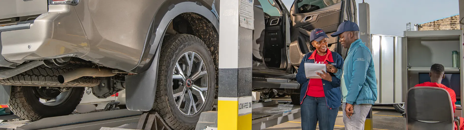 Book A Service - ISUZU East Africa