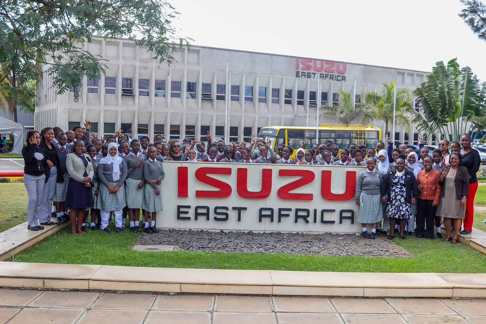 DRIVING THE FUTURE: EMBAKASI GIRLS VISIT ISUZU EAST AFRICA FOR ...